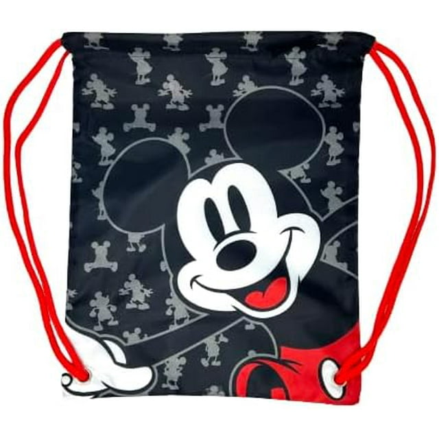 Mickey Mouse Drawstring Tote Backpack - Walmart.com