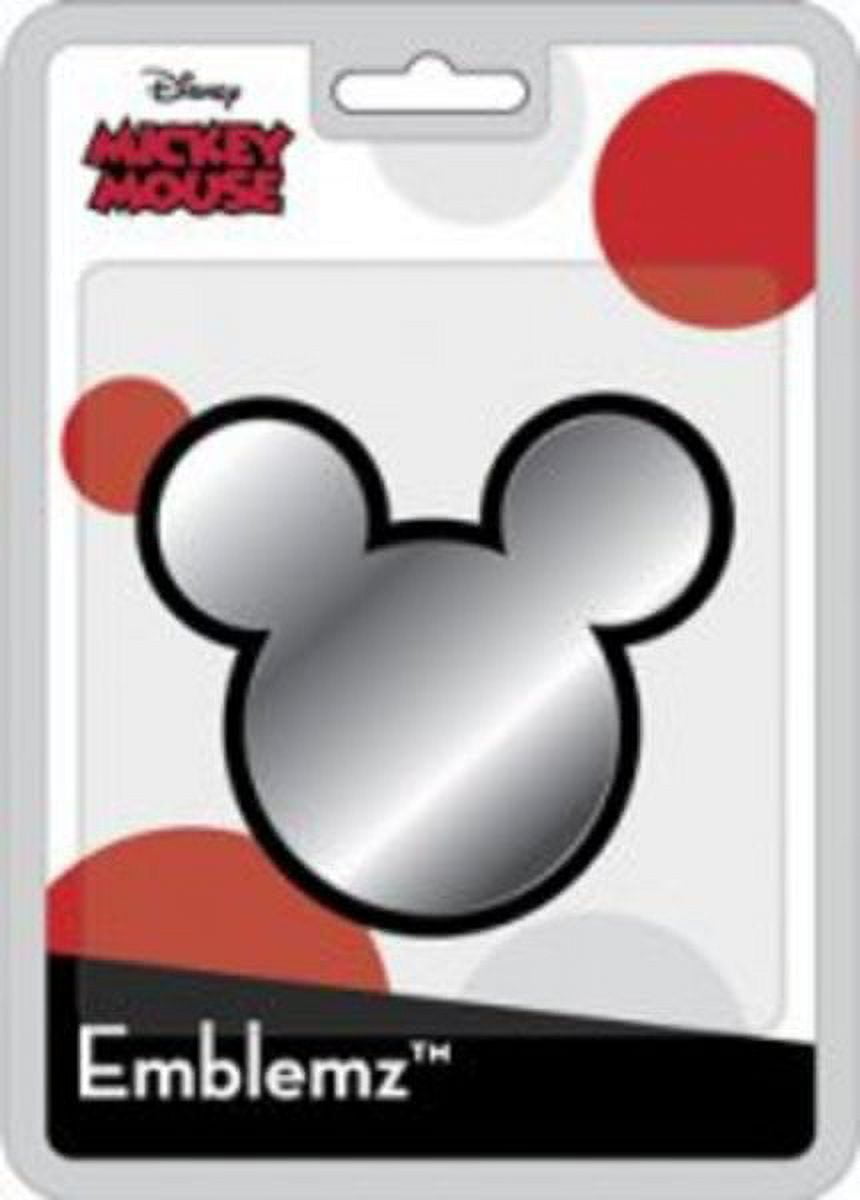 Mickey Mouse Ears Chrome Auto Emblem - Walmart.com