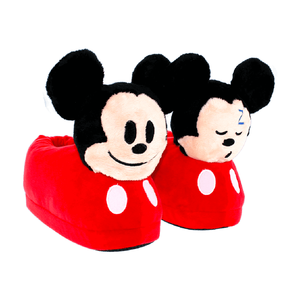 Mickey Mouse Emoji Flipemz Slippers - Medium/Large - Walmart.com