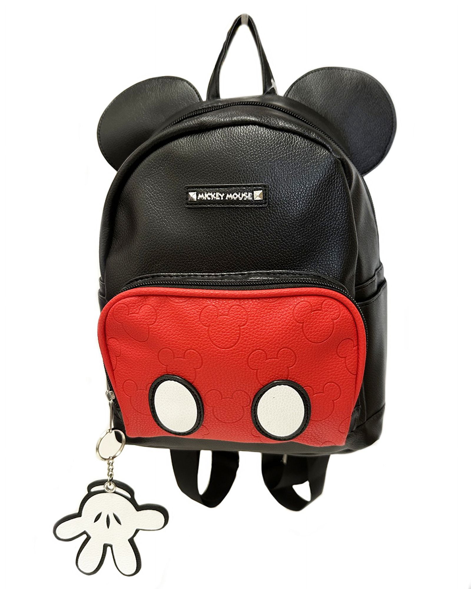 Mickey Mouse Faux Leather 10" Mini Backpack - Walmart.com