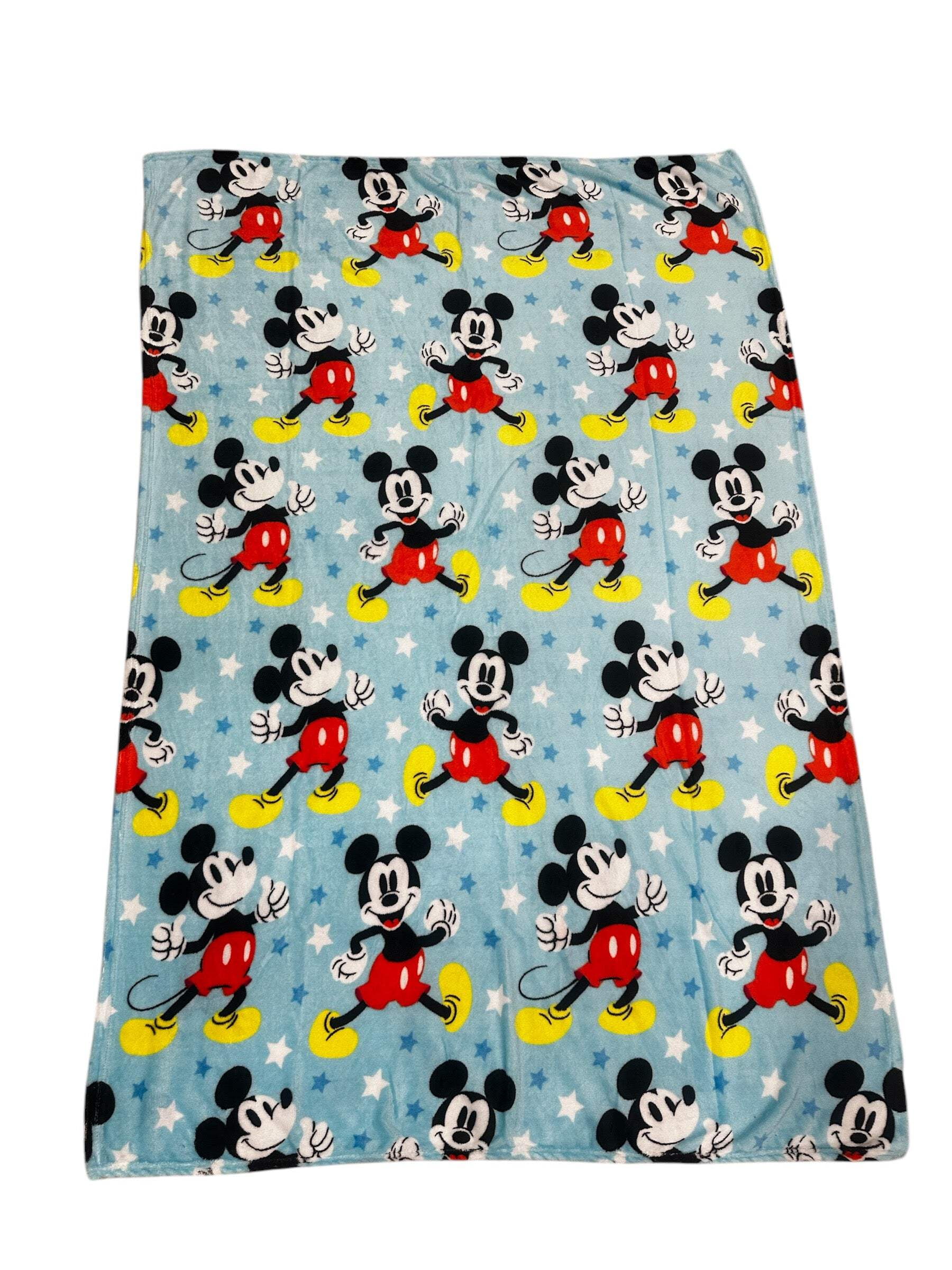 Mickey Mouse Fleece Kids 50"x70" Throw Blanket "Mickey is a star ...