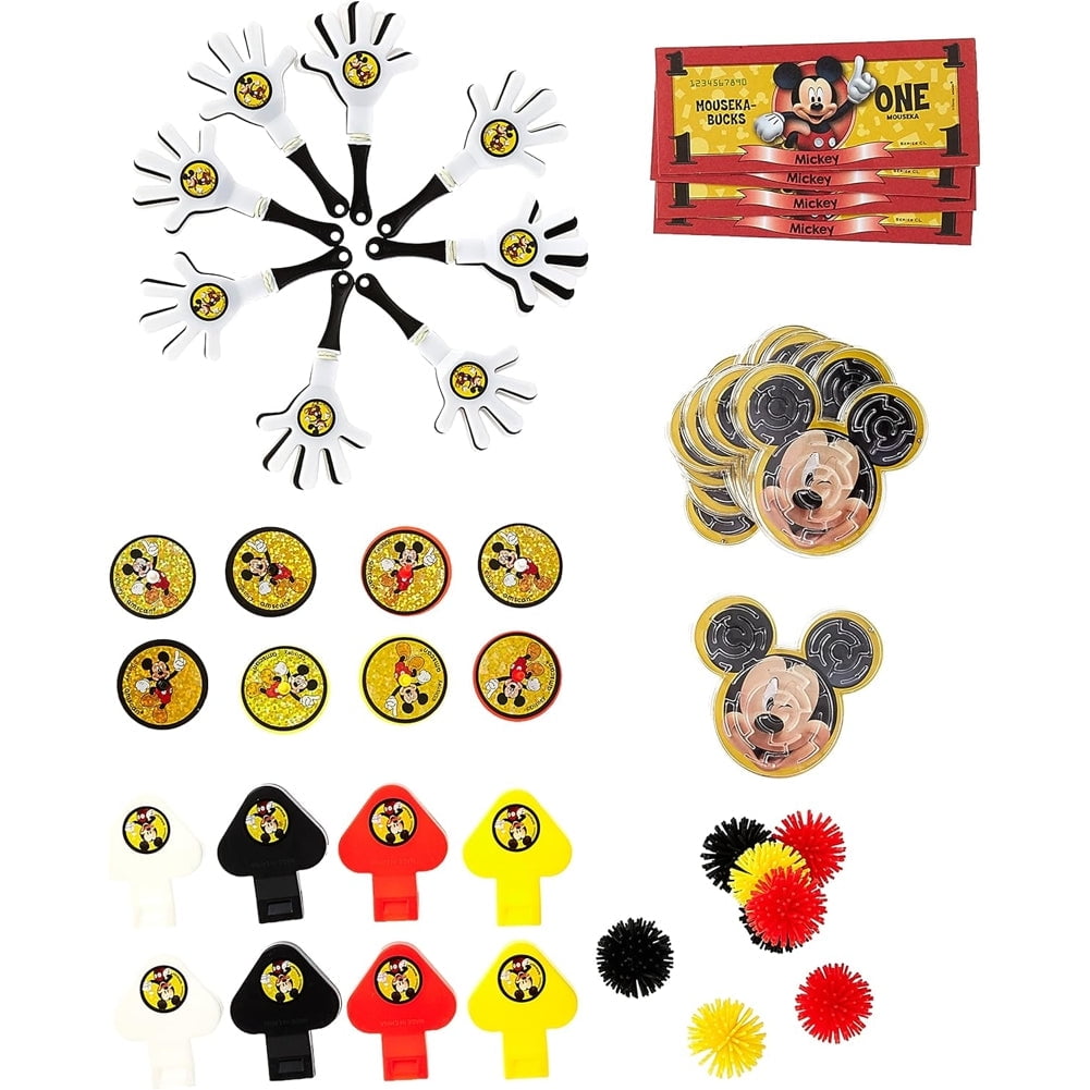 Mickey Mouse 'Forever' Favor Pack (48pc) - Walmart.com