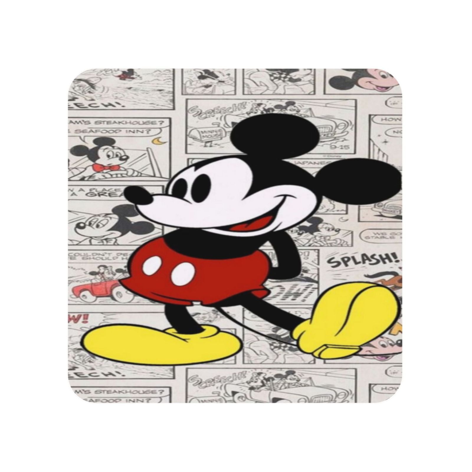 Mickey Mouse Fridge Magnets, Acrylic Magnetic Refrigerator Sticker ...
