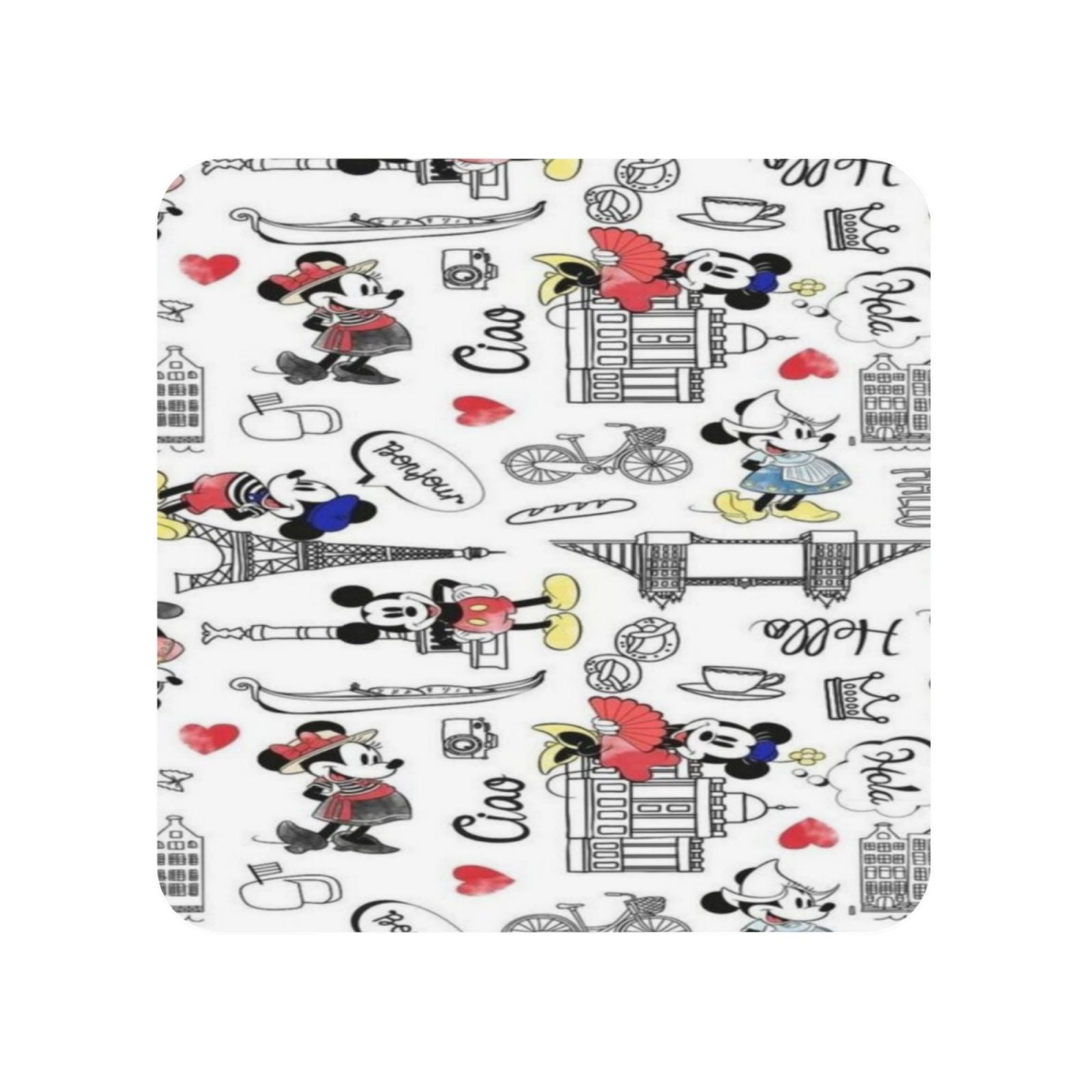 Mickey Mouse Fridge Magnets, Acrylic Magnetic Refrigerator Sticker ...