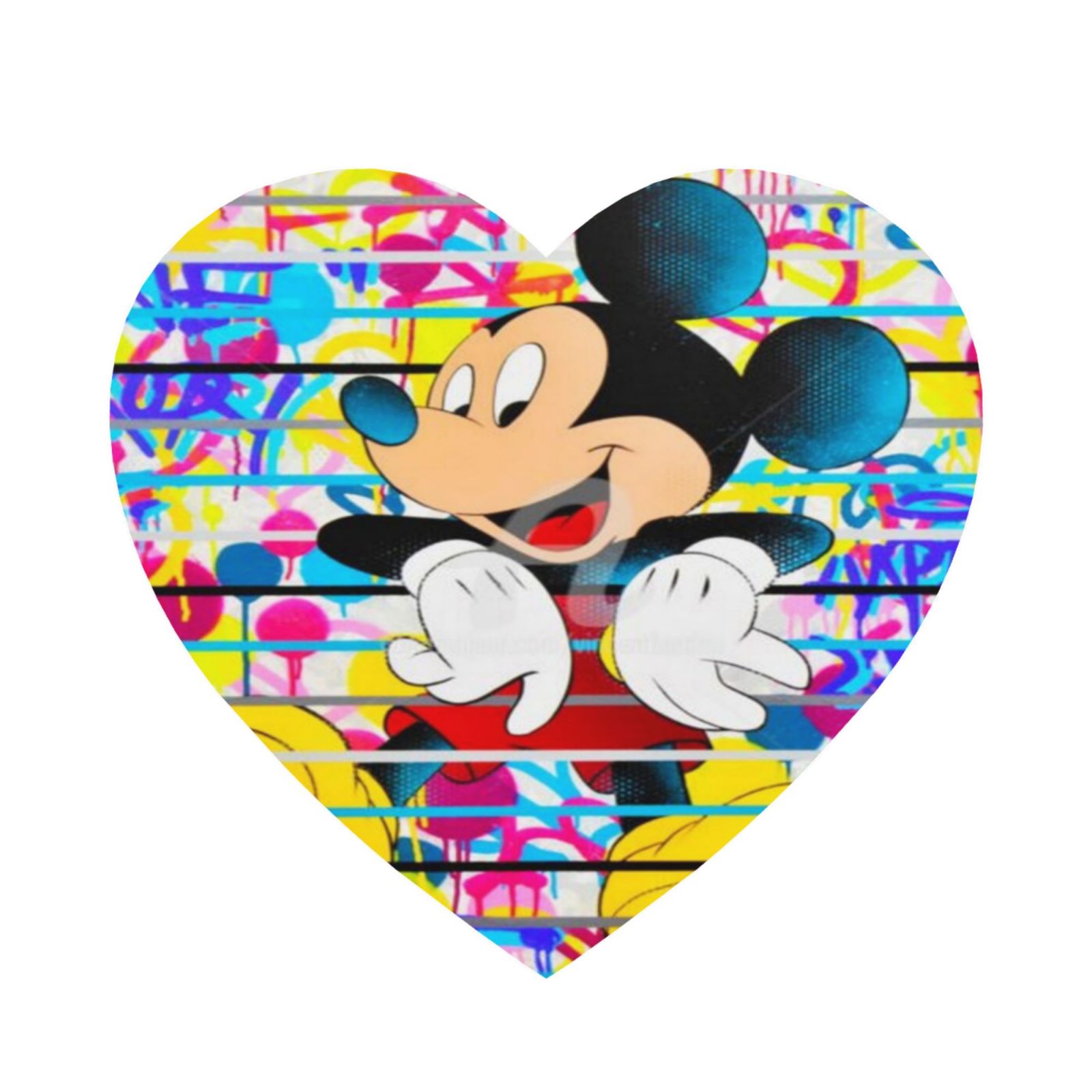 Mickey Mouse Fridge Magnets, Acrylic Magnetic Refrigerator Sticker ...