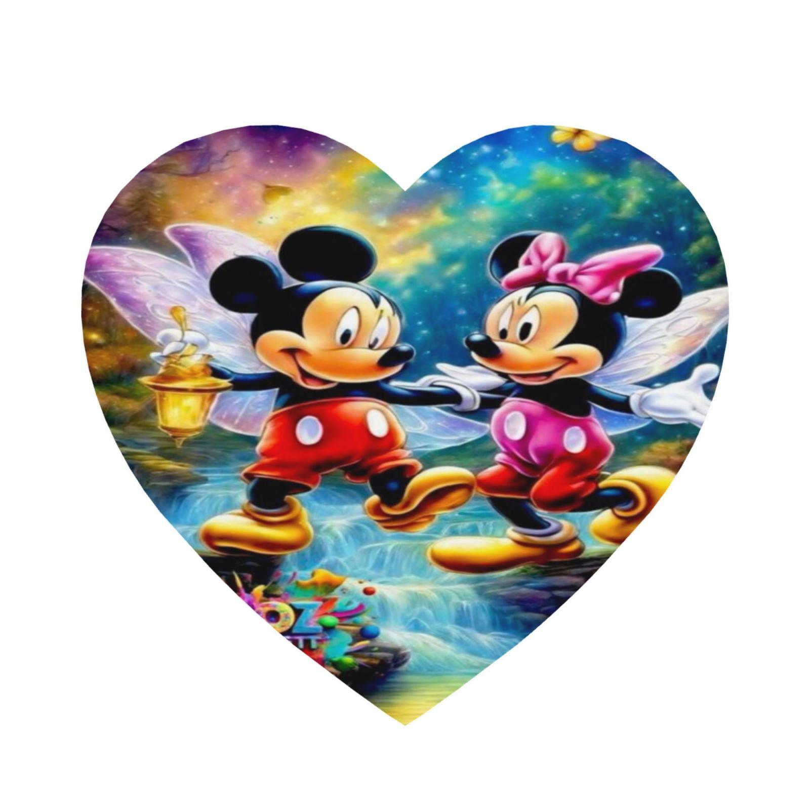 Mickey Mouse Fridge Magnets, Acrylic Magnetic Refrigerator Sticker ...