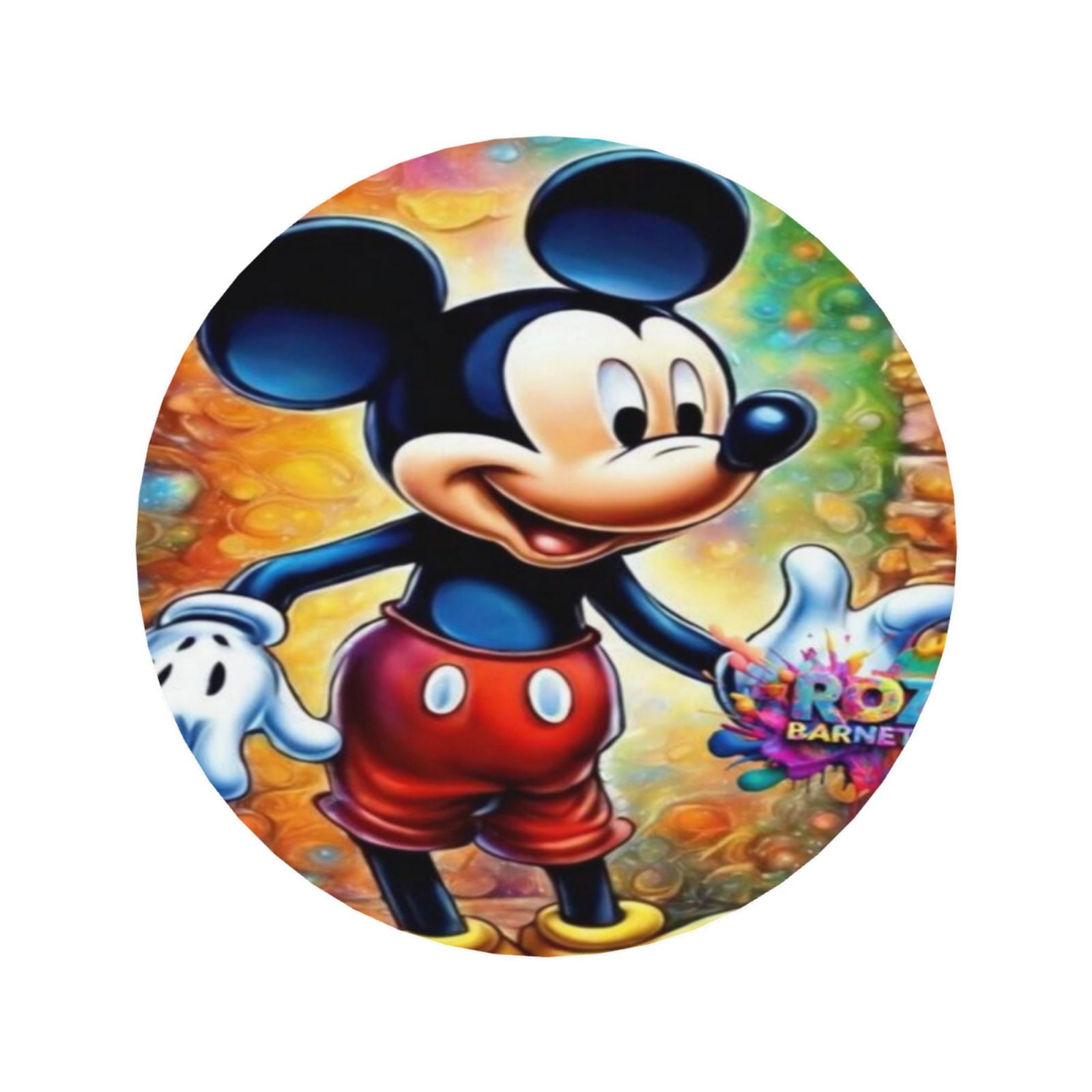 Mickey Mouse Fridge Magnets, Acrylic Magnetic Refrigerator Sticker ...