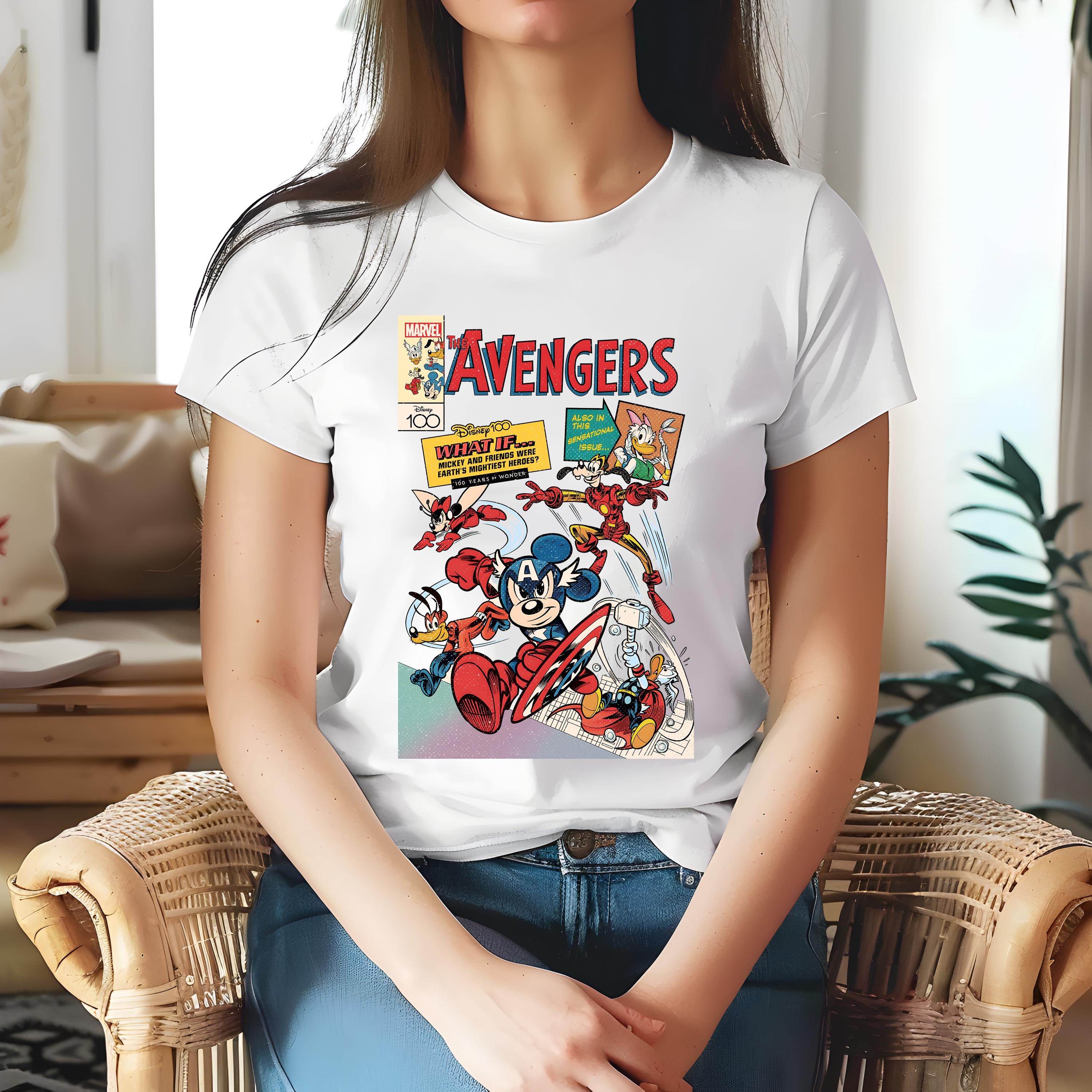 Mickey Mouse Friends Marvel Avengers Comics Book Shirts, Avengers Shirt ...
