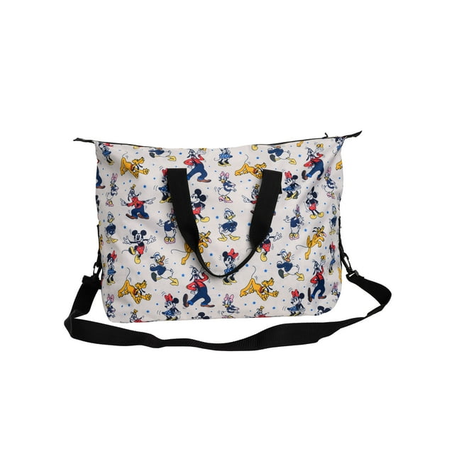 Mickey Mouse & Friends Travel Bag Weekender Duffel Disney Carry-On ...