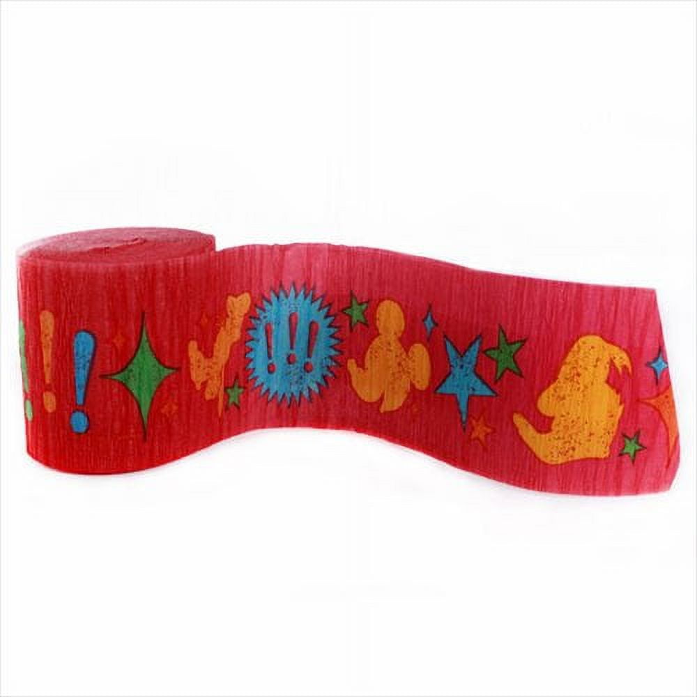 Mickey Mouse 'Fun and Friends' Crepe Paper Streamer (30ft) - Walmart.com
