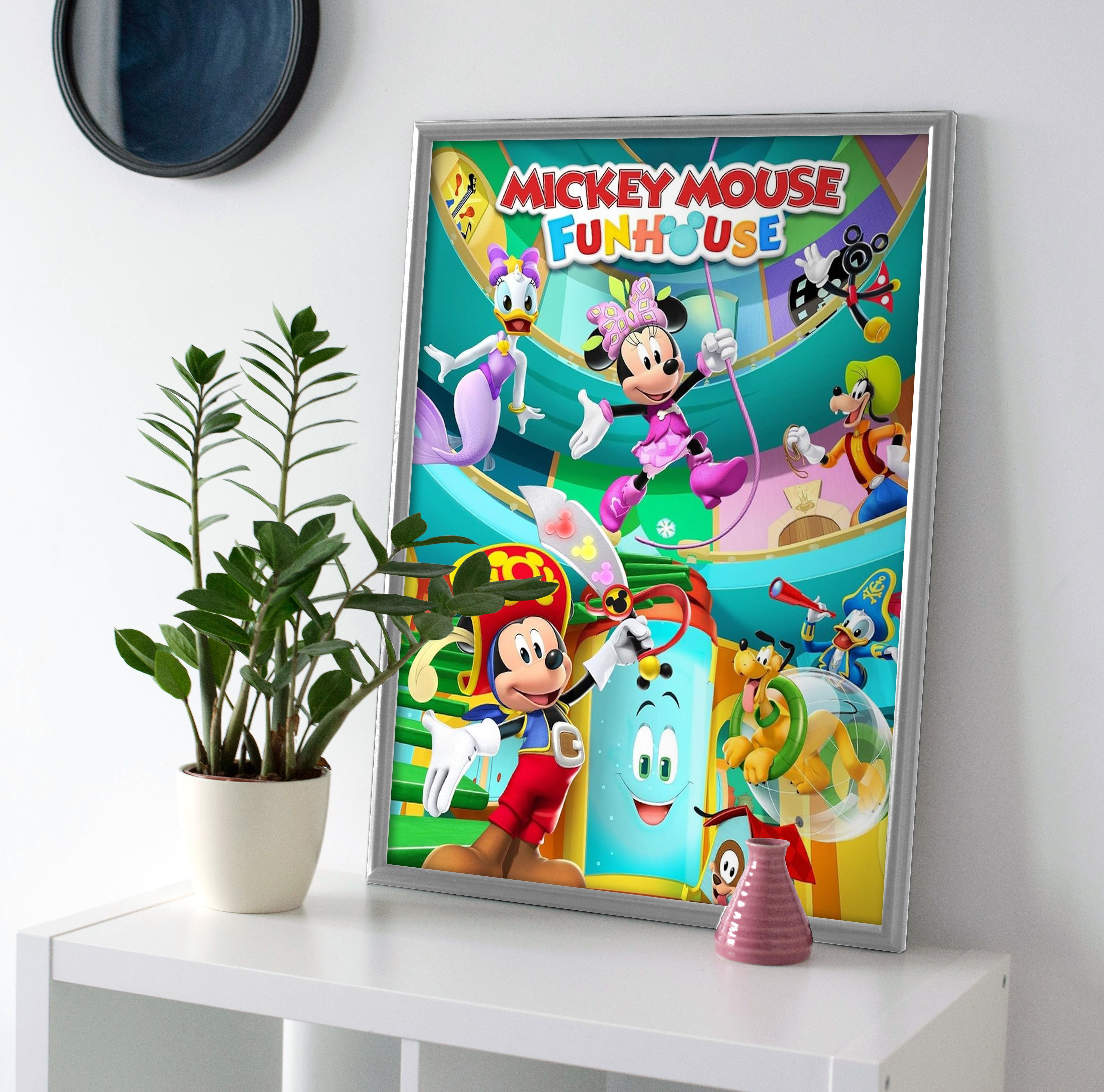 Mickey Mouse Funhouse Poster or Canvas Wall Art - Walmart.com