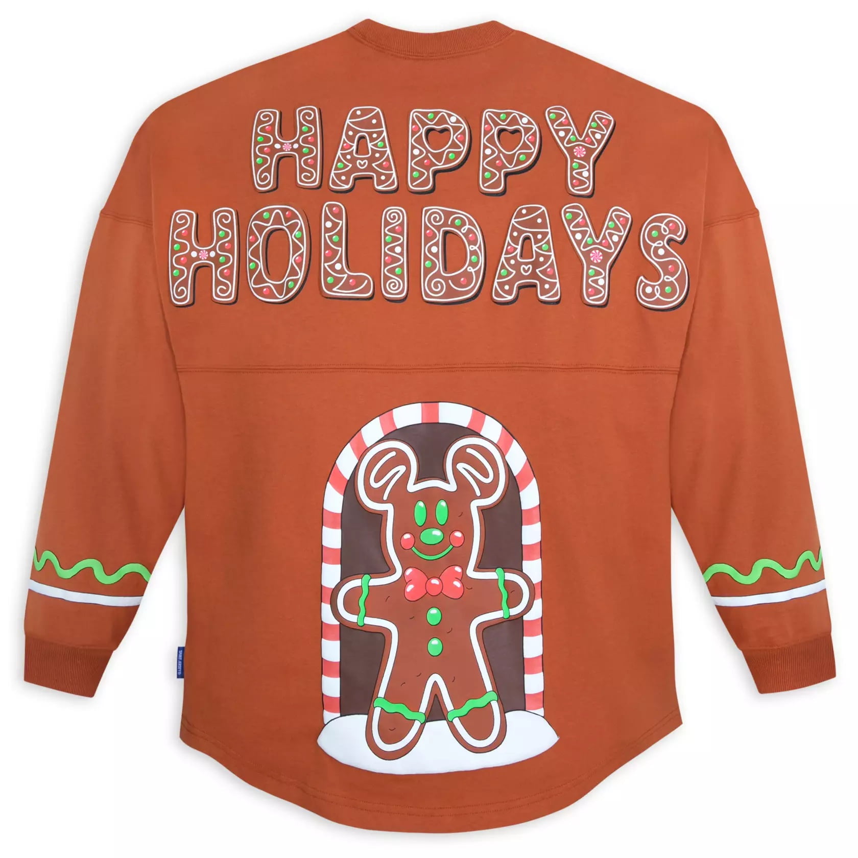 Mickey Mouse Gingerbread Spirit Jersey for Adults Size Small – Disney ...