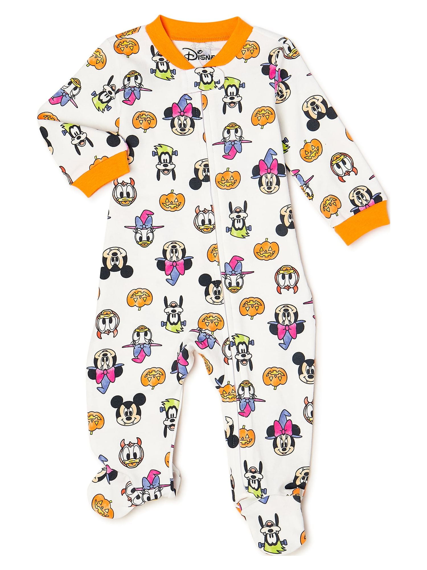 Mickey Mouse Halloween Baby Unisex Blanket Sleeper, Sizes Newborn-6/9M ...