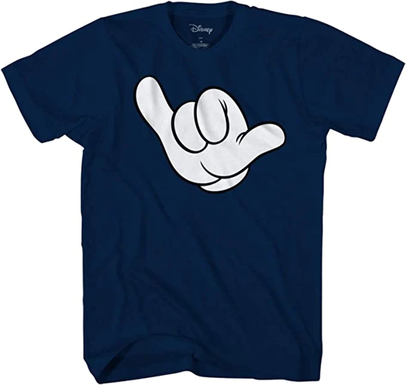 Mickey Mouse Hang Loose Hand Classic Vintage Licensed Adult Men's ...