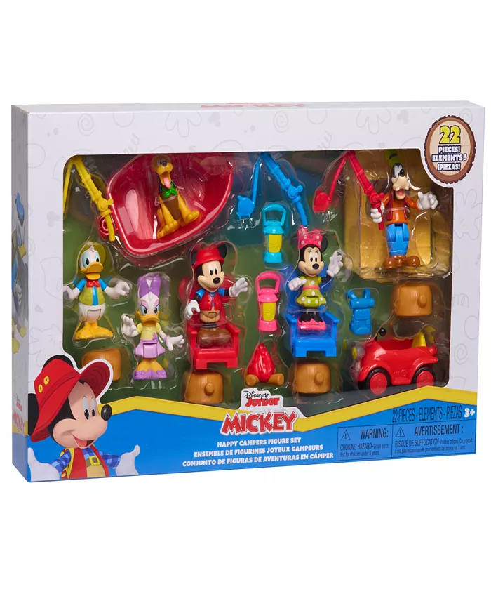 Disney Mickey Mouse Happy Campers Figure Set - Walmart.com