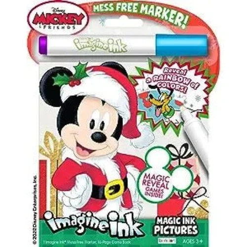 Mickey Mouse Holiday Imagine Ink Coloring and Activity Book Value Size ...