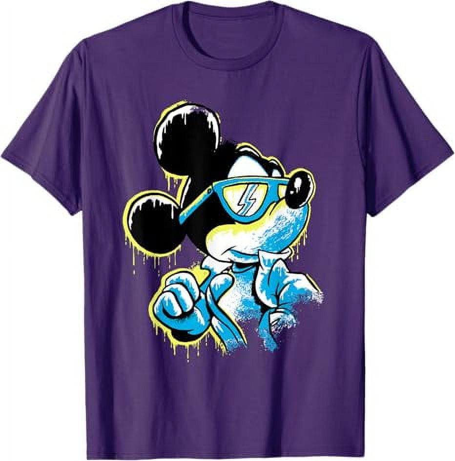 Mickey Mouse Icy Cool Paint Drip T-Shirt For Men Women, Cartoon ...