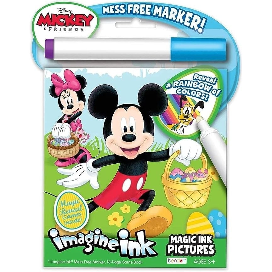 Mickey Mouse Imagine Ink Coloring and Activity Book Value Size ...