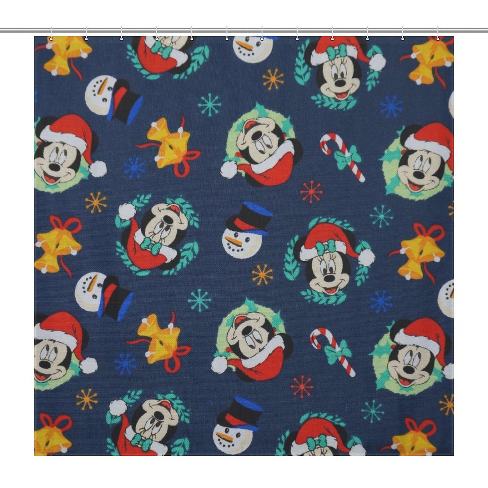 Mickey Mouse Joy to The World Disney-Licensed Shower Curtain,Shower Curtain Liner,Shower Curtain ...