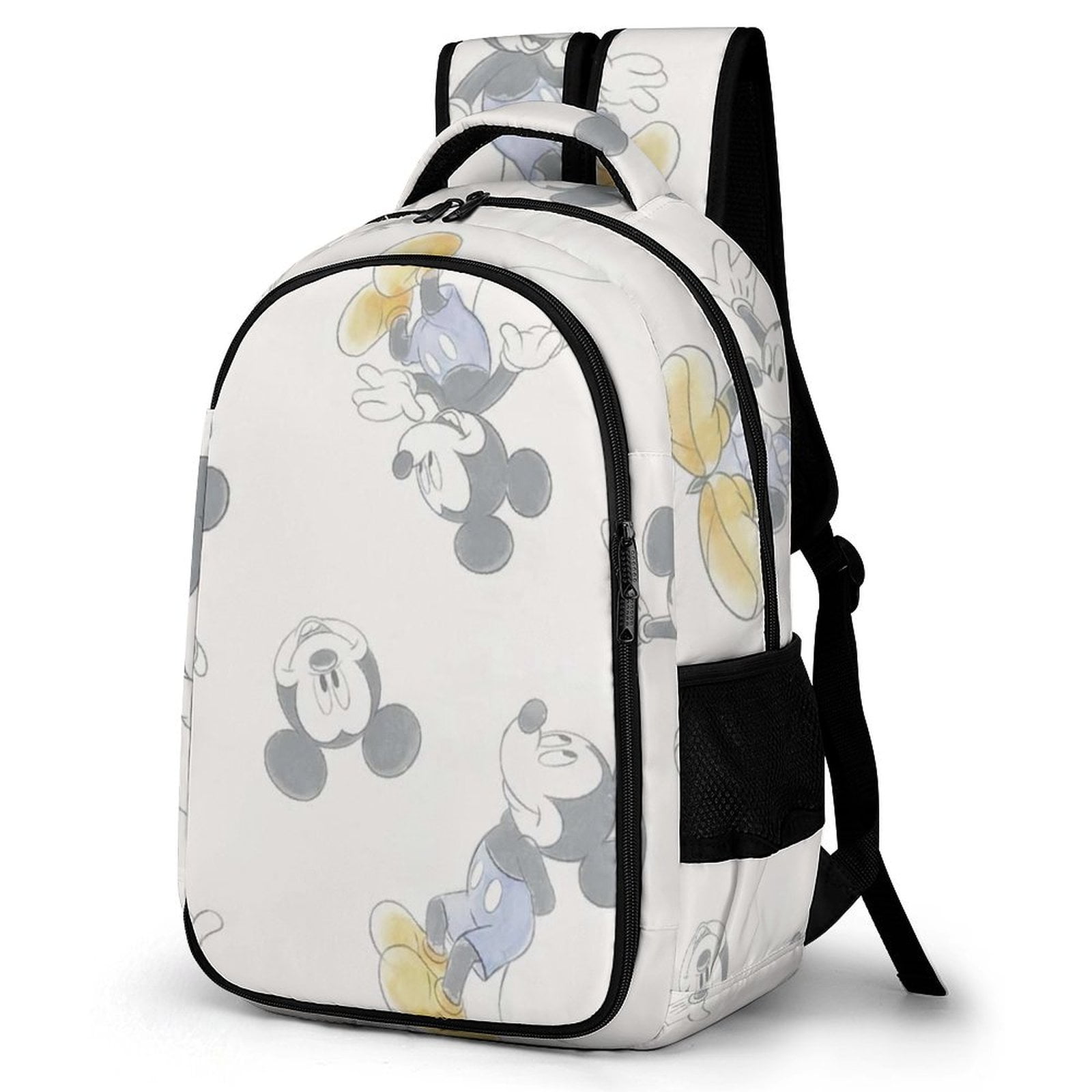 Mickey Mouse Laptop Backpack Refrigerator Pocket School Bag College ...