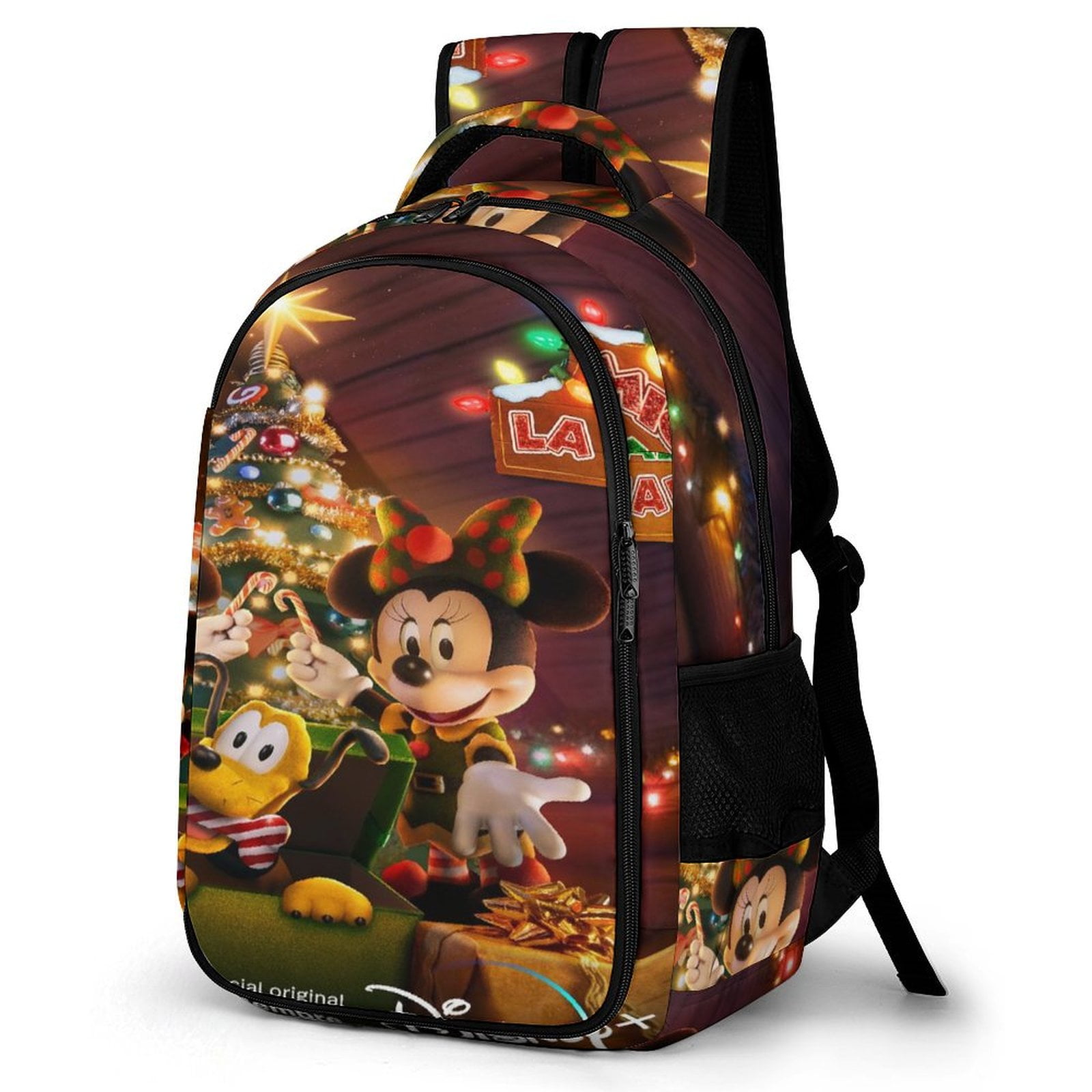 Mickey Mouse Laptop Backpack Refrigerator Pocket School Bag College ...