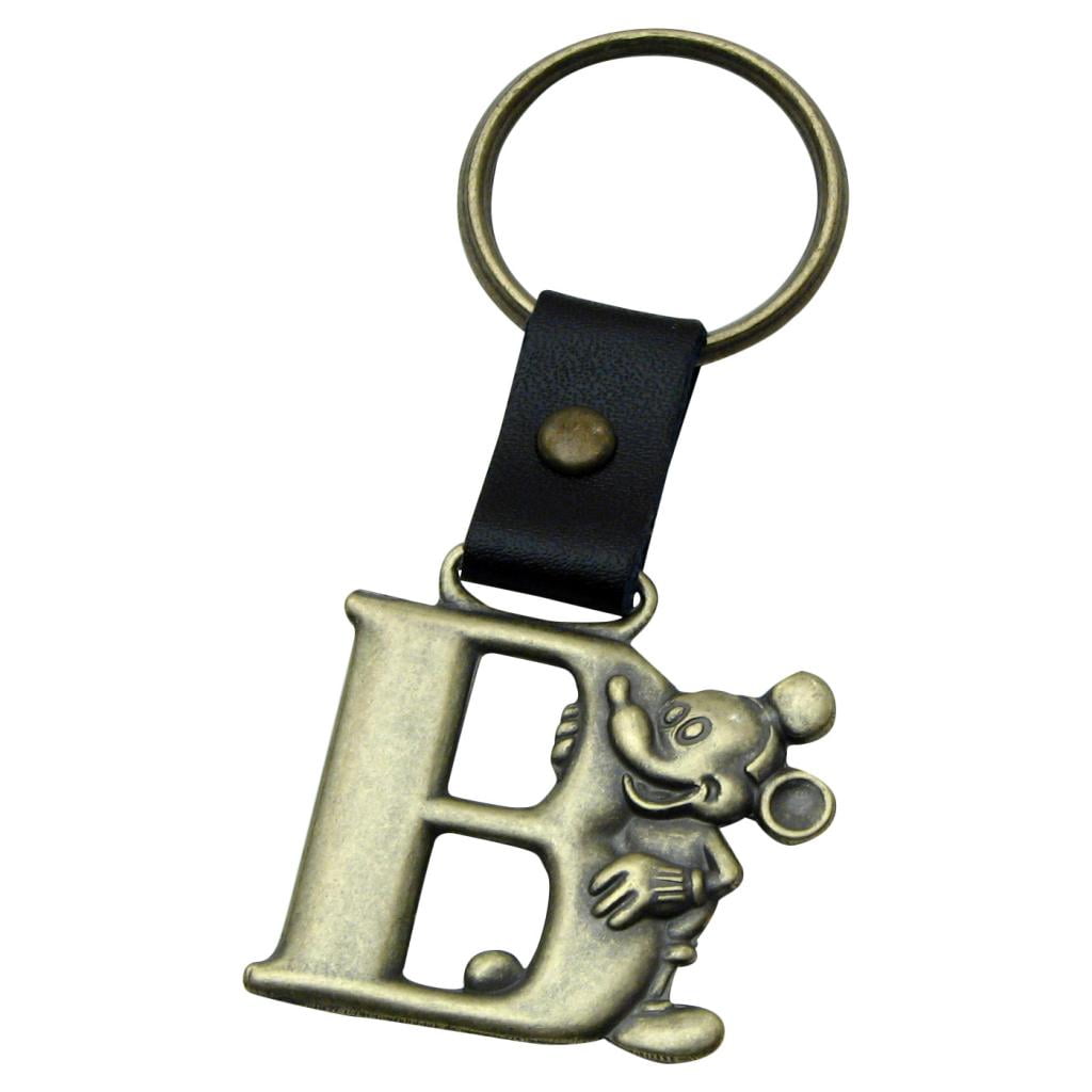 Disney Officially Licensed Mickey Mouse Letter B Brass Key Chain ...