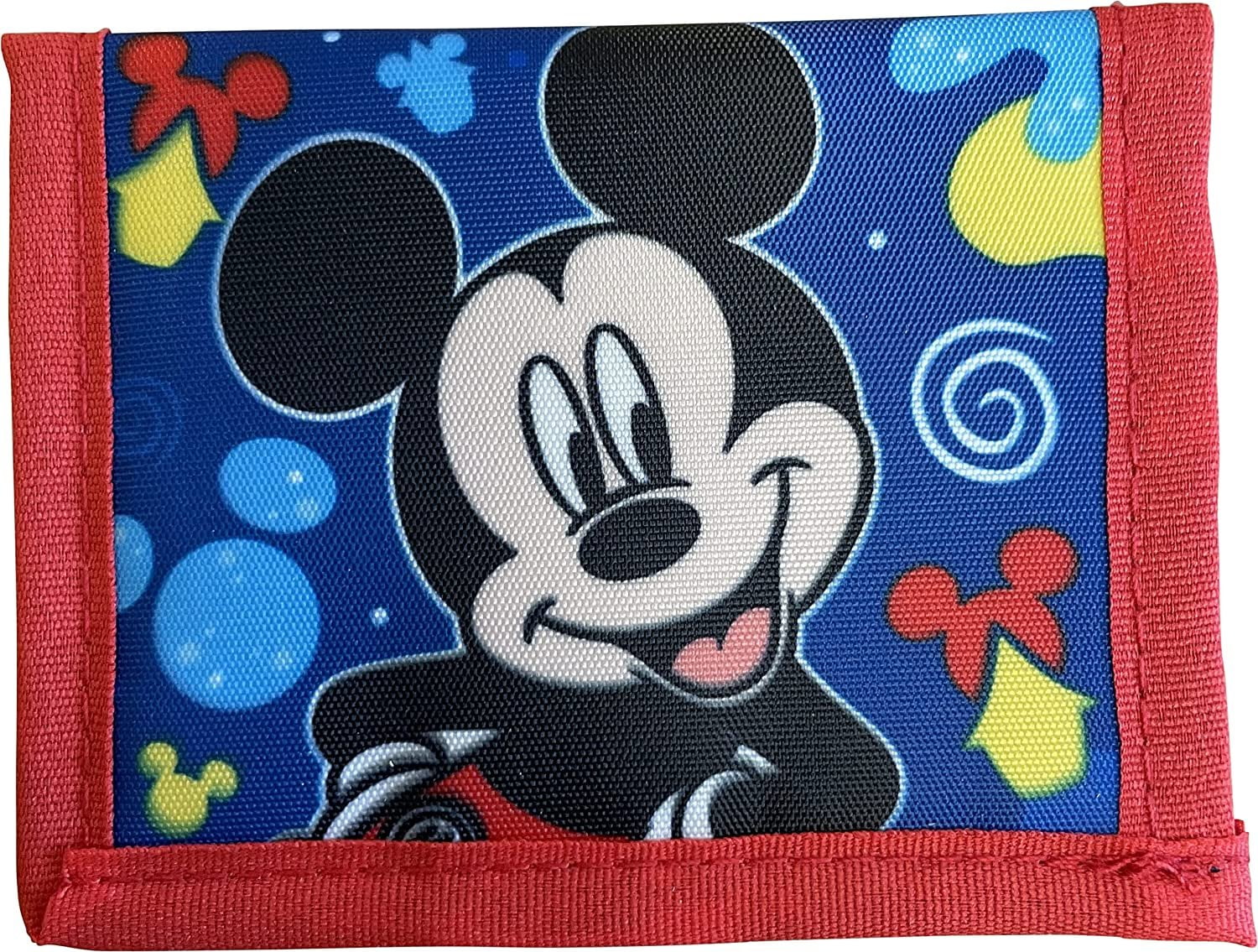 Disney's Mickey Mouse Official Licensed Bifold Wallet for Little Boys ...