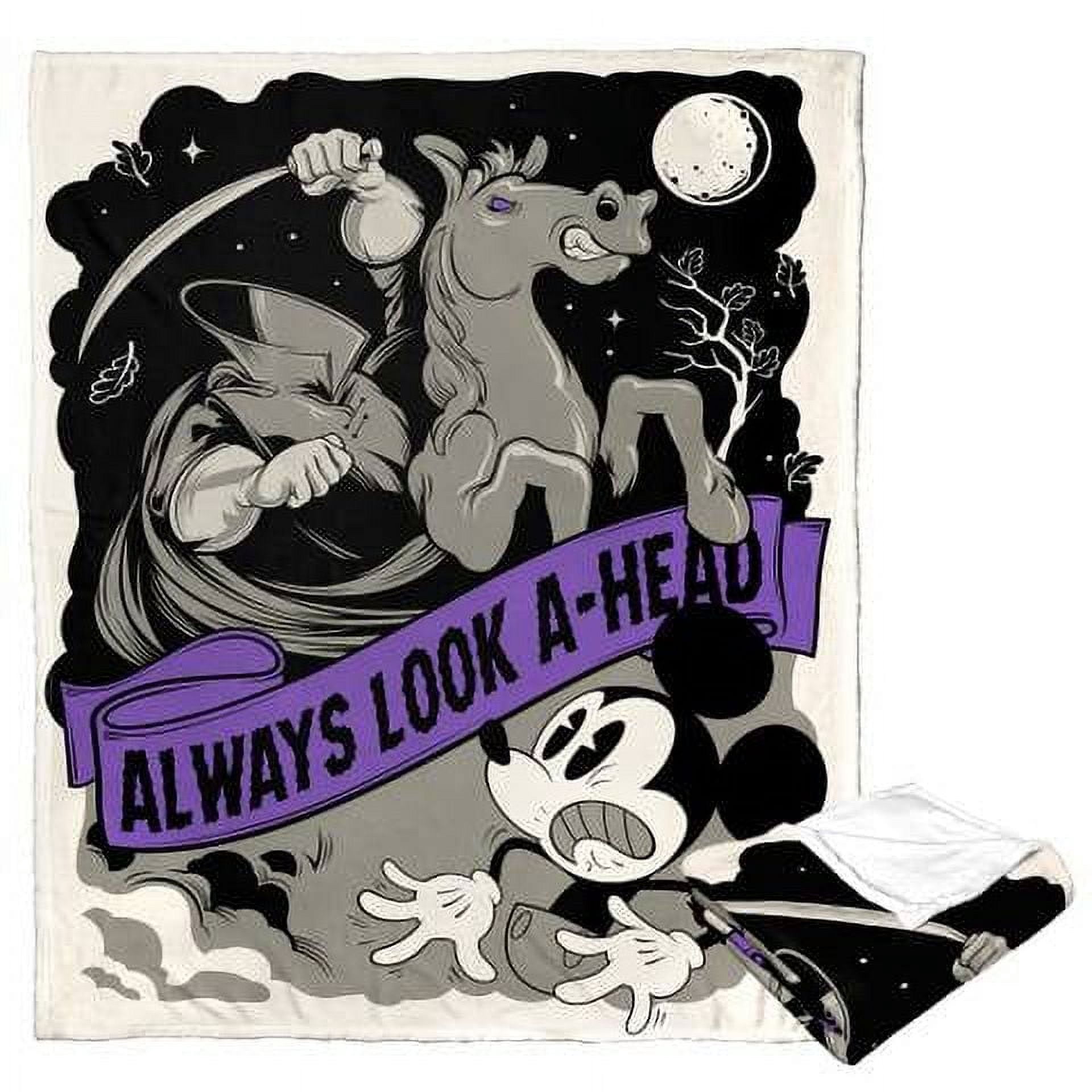 Mickey Mouse Look Ahead Disney Kids Silk Touch Throw Blanket, 50 x 60 ...