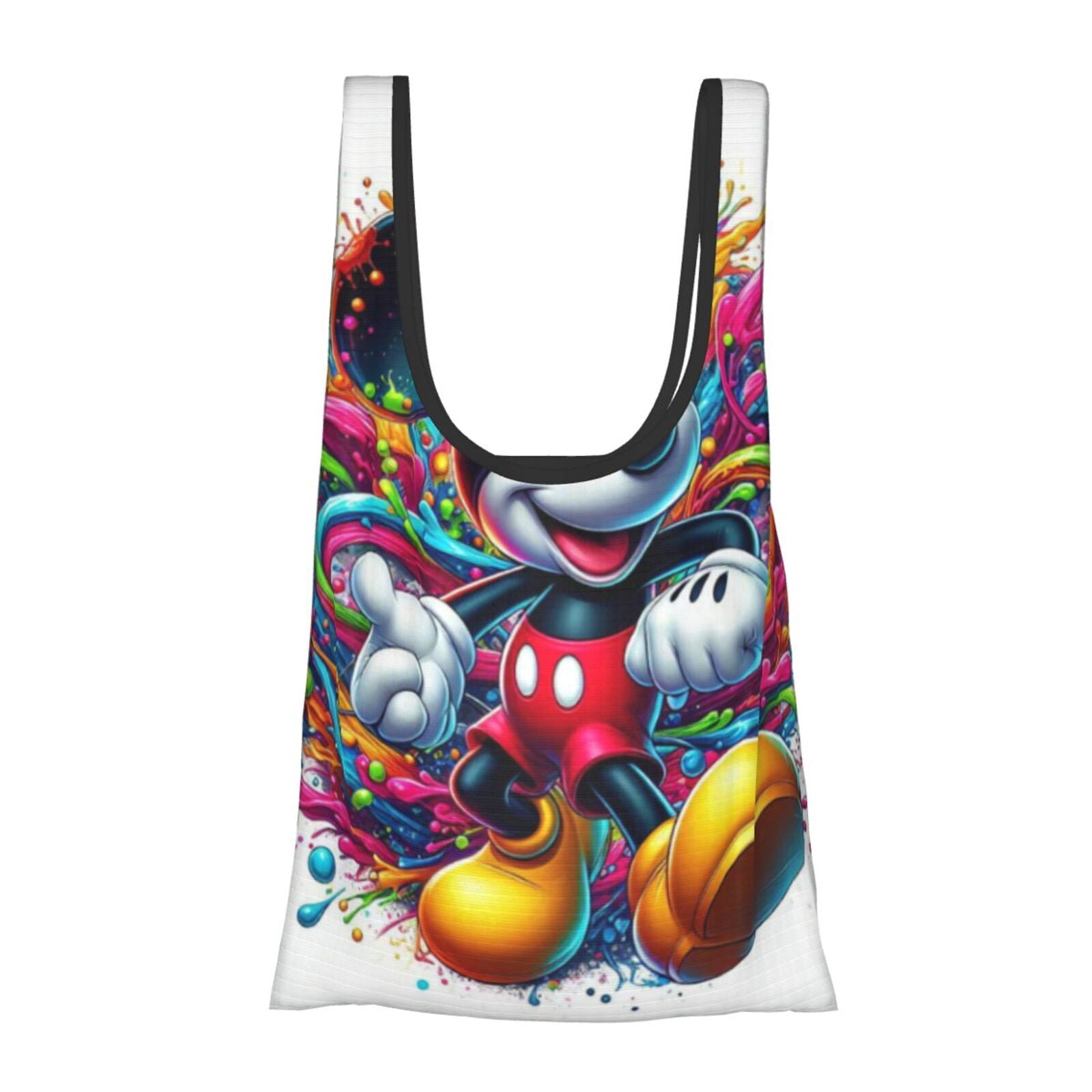 Mickey Mouse Lovers Gift for Women, Cute Cartoon Reusable Grocery ...