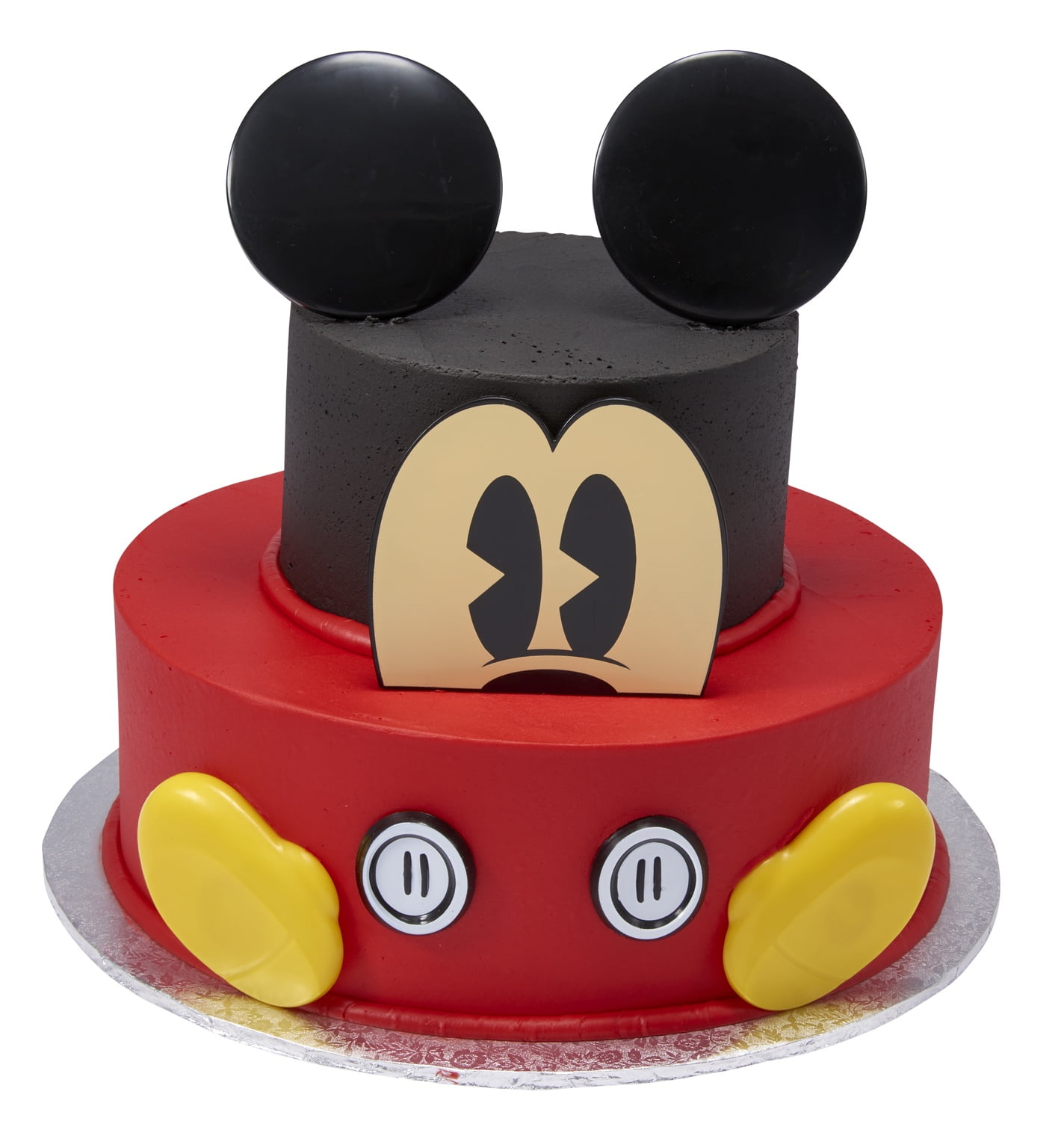 Mickey Mouse & Minnie Mouse 2 Tier Cake - Walmart.com