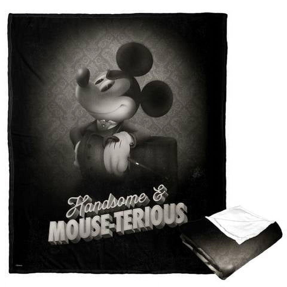 Mickey Mouse Mouseterious Disney Kids Silk Touch Throw Blanket, 50 x 60 ...