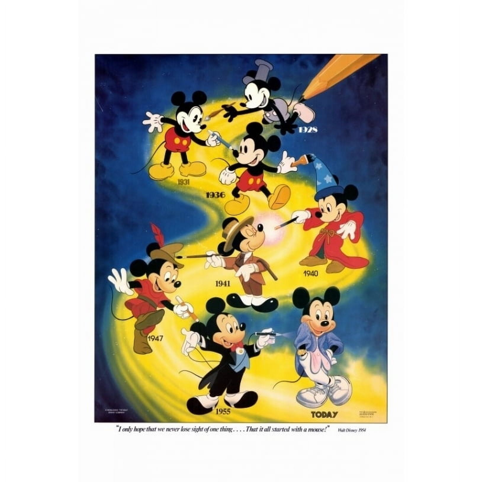 Mickey Mouse Movie Poster Print (27 x 40) - Item # MOVIF2891 - Walmart.com