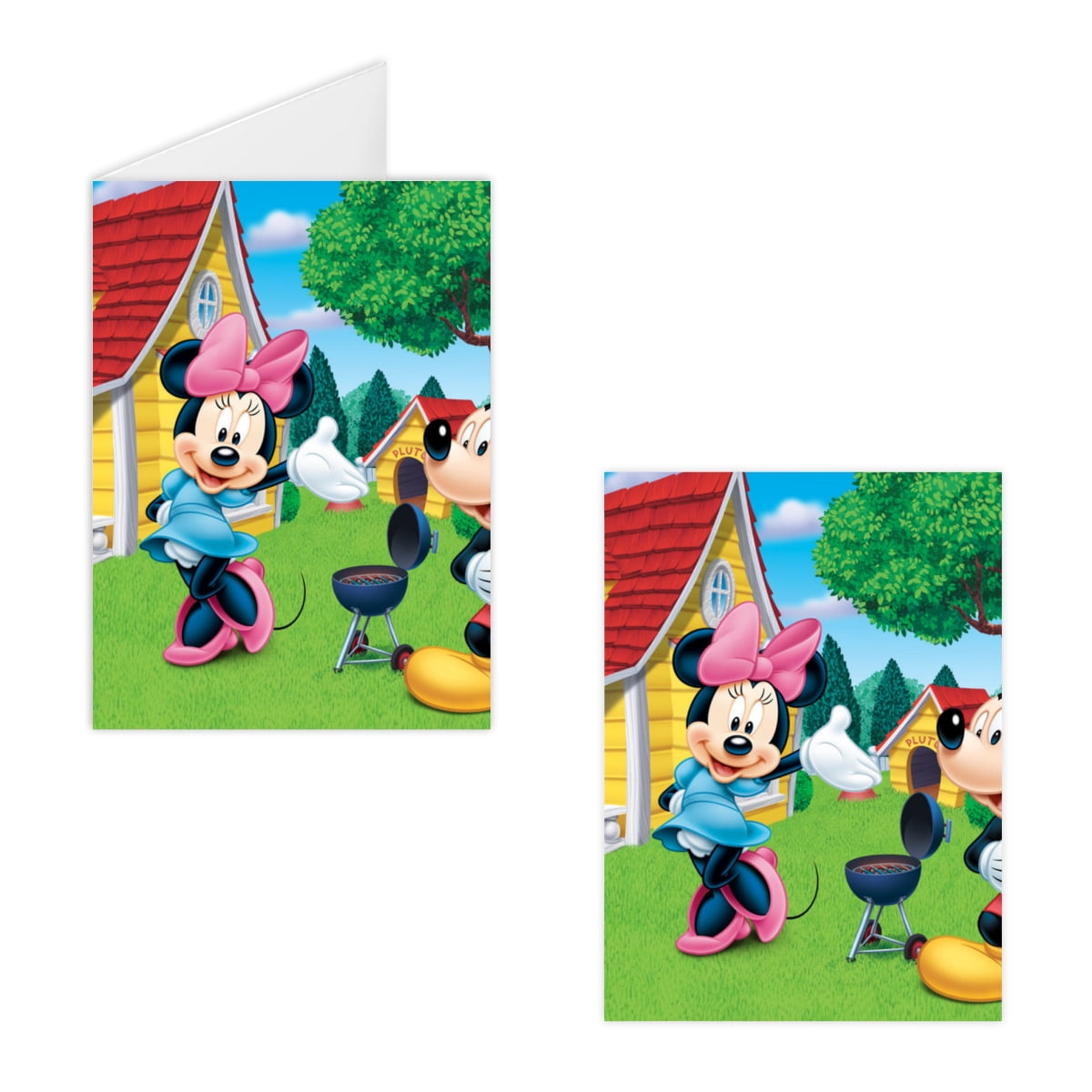 Mickey Mouse Package Blank Cards and Envelopes Greeting Cards with ...