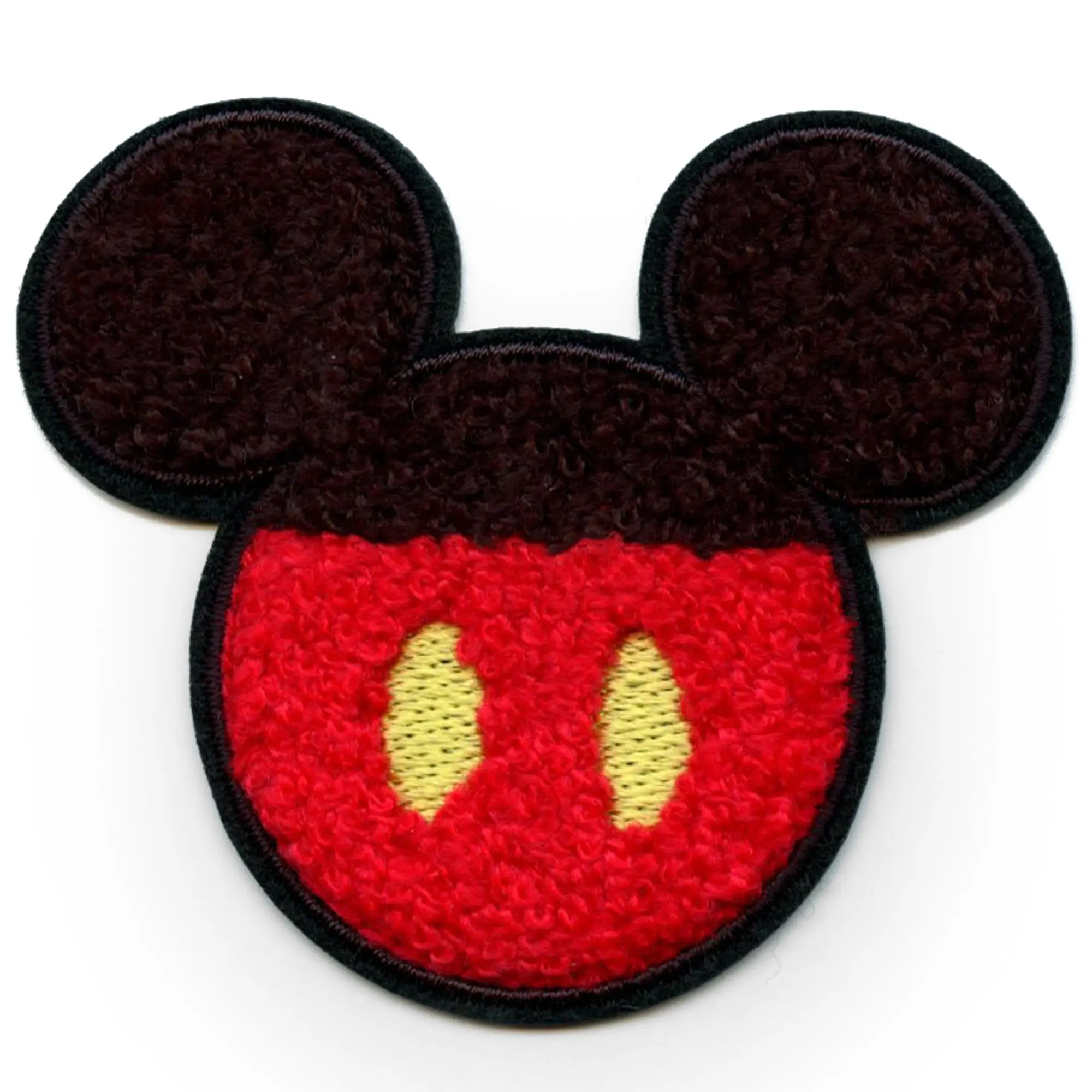 Mickey Mouse Pants Head Patch Disney Meeska Mooska Chenille Iron On ...