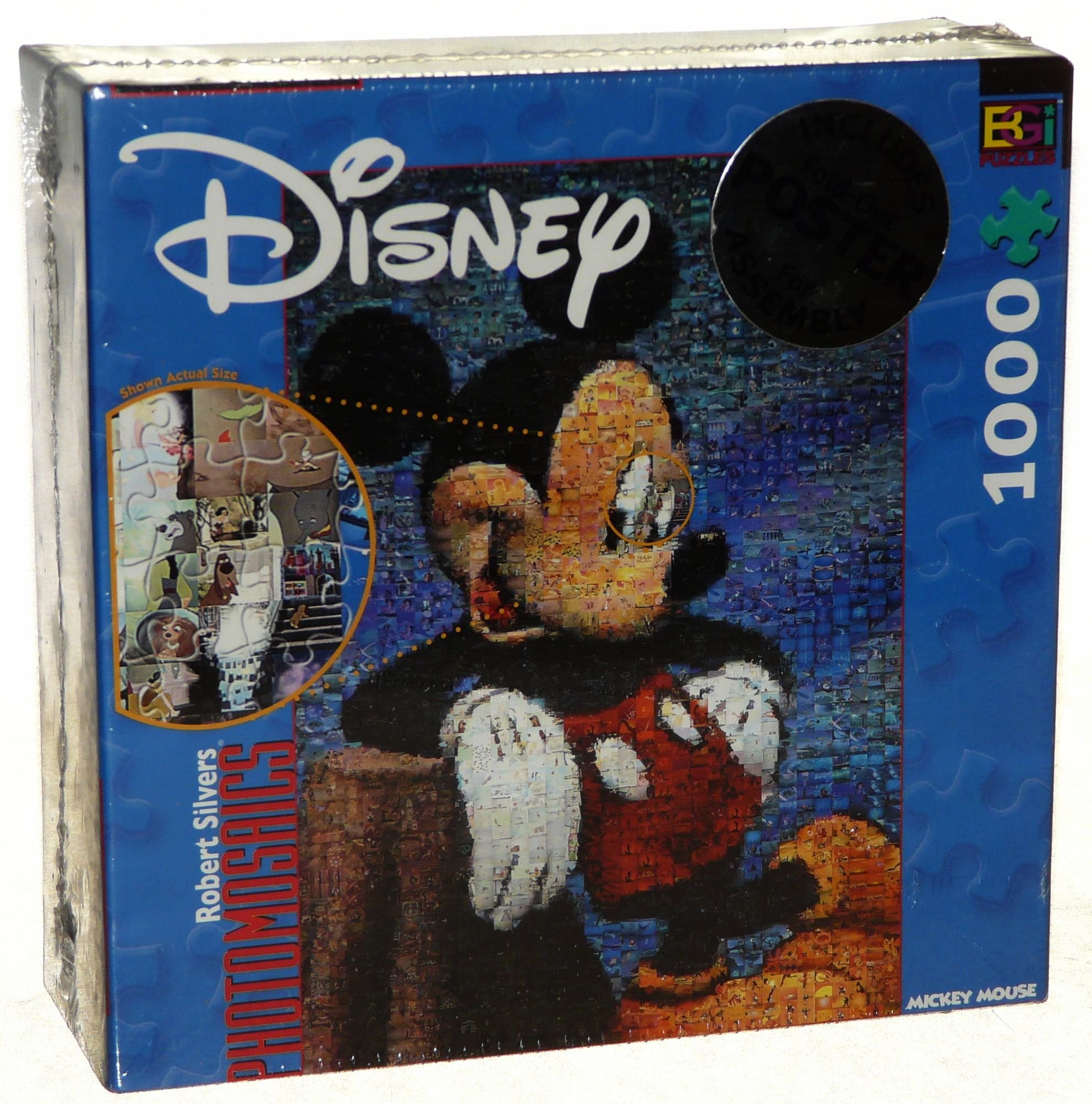 Mickey Mouse Photomosaic Puzzle - Walmart.com