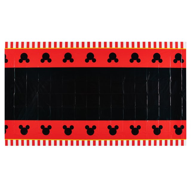 Mickey Mouse Plastic Table Cover, 54" x 96" - Walmart.com