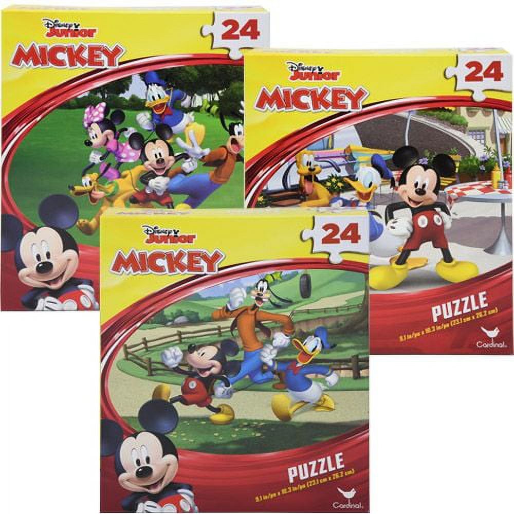 Mickey Mouse Premier Puzzle -3 PCS - Walmart.com