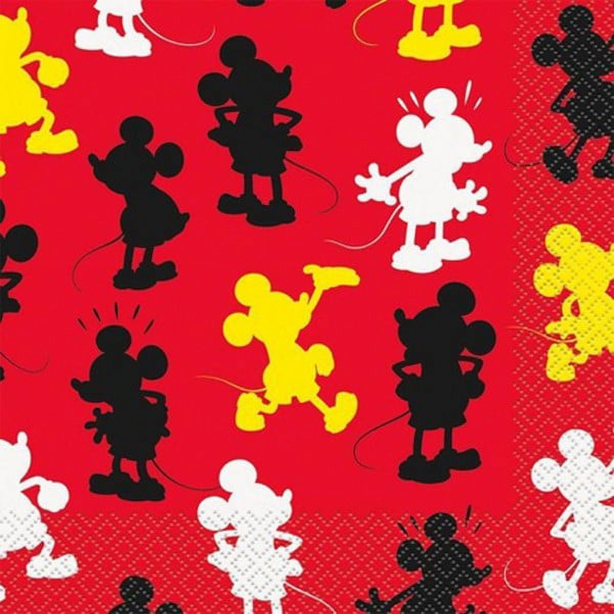 Mickey Mouse 'Retro' Lunch Napkins (16ct) - Walmart.com
