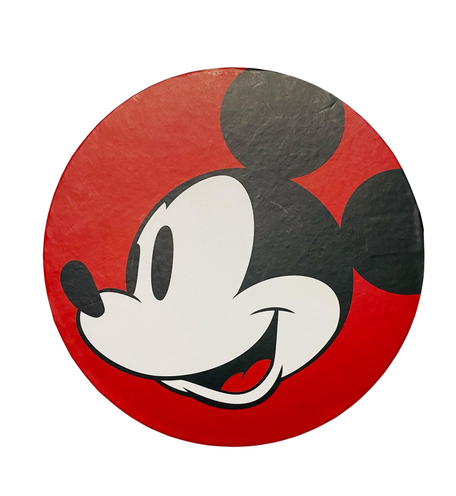 Mickey Mouse Round Cardboard Gift Box Red, 7" - Walmart.com