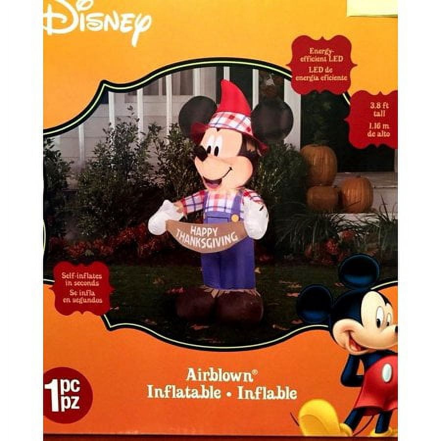 Disney Mickey Mouse Scarecrow Airblown Inflatable Outdoor Yard Art ...