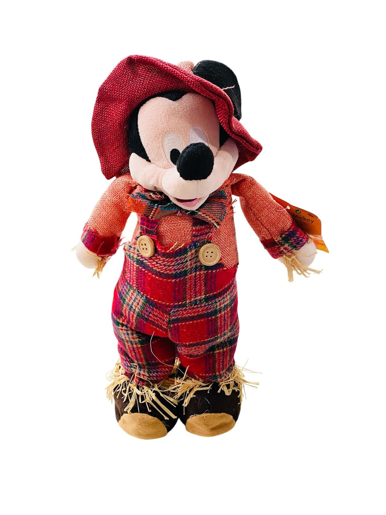 Mickey Mouse Scarecrow Plush Greeter 14" - Walmart.com