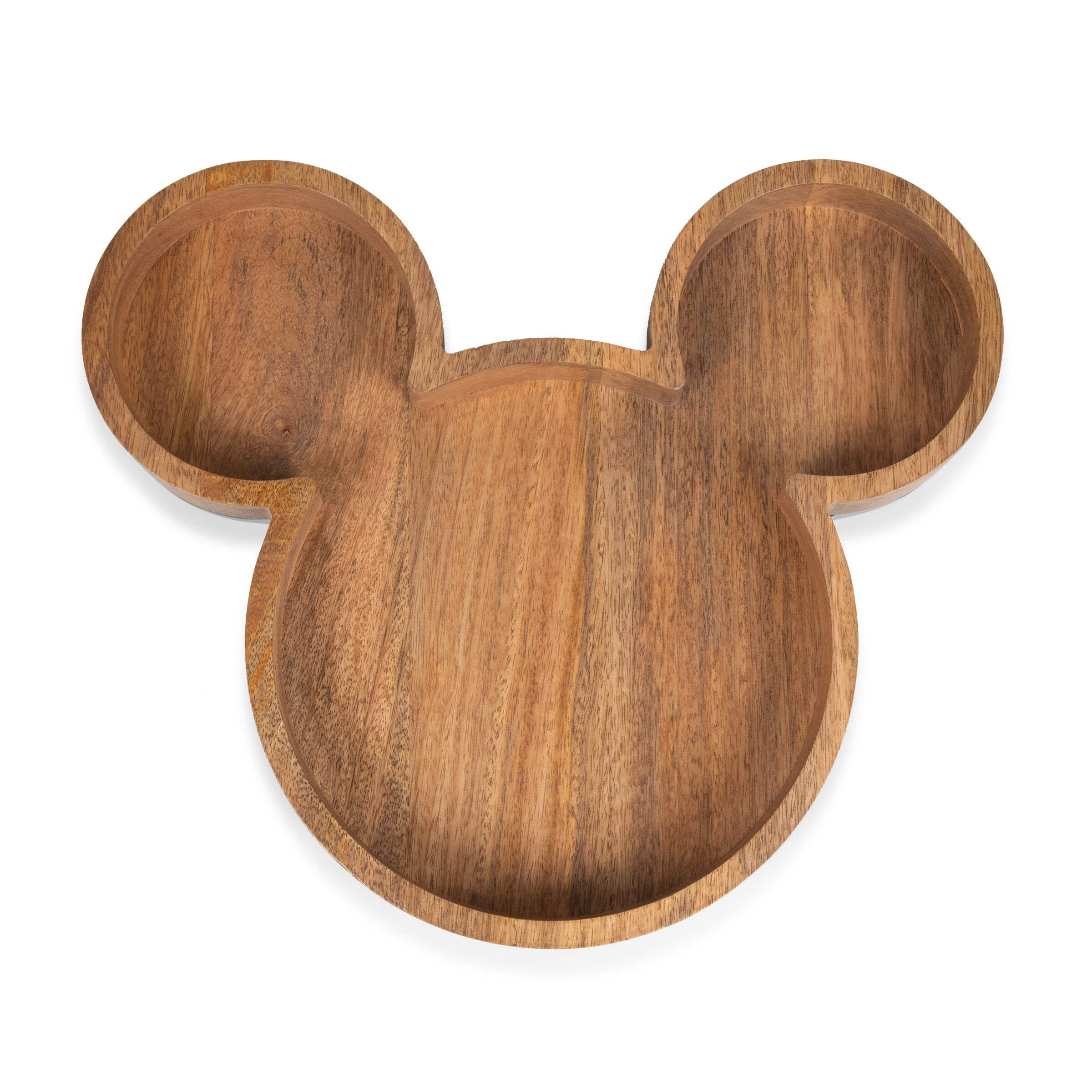 Mickey Mouse - Shaped Serving Tray, Mango Wood - Walmart.com