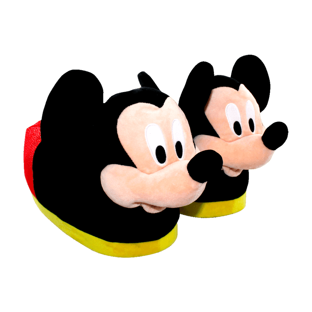 Mickey Mouse Slippers - Medium/Large - Walmart.com