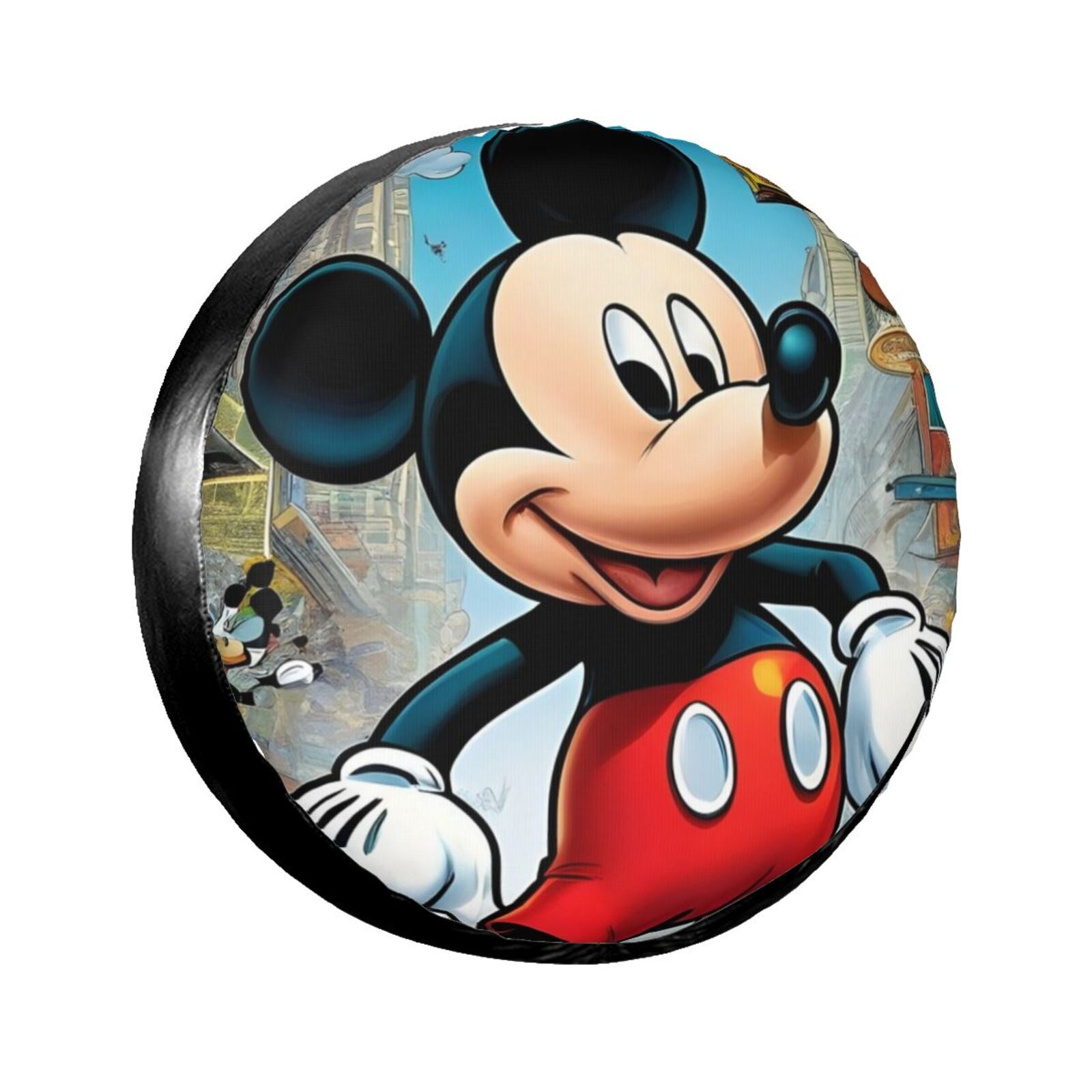 Mickey Mouse Spare Tire Cover, Weatherproof Dust-Proof Universal Wheel ...