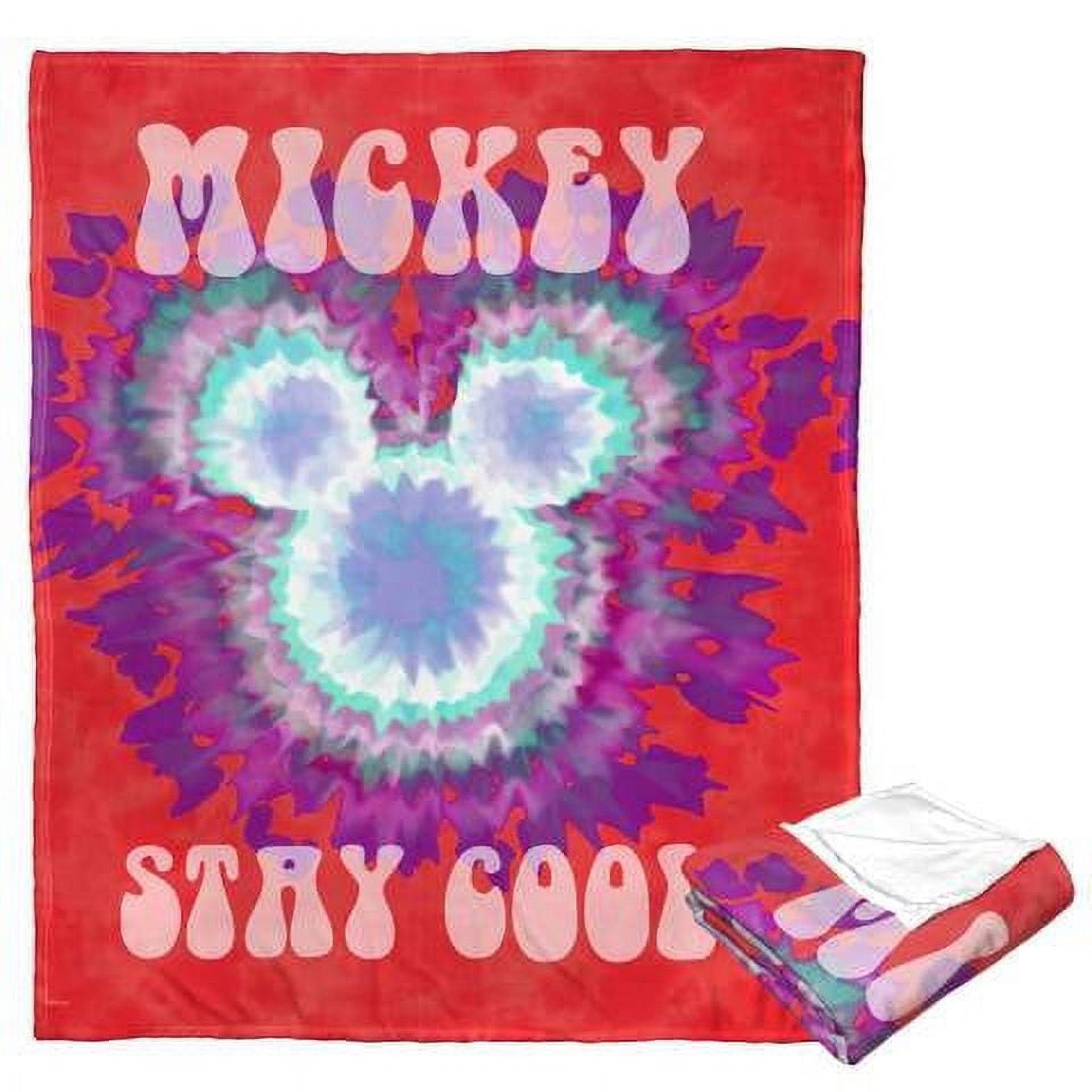 Mickey Mouse Stay Cool Disney Kids Silk Touch Throw Blanket, 50 x 60 ...