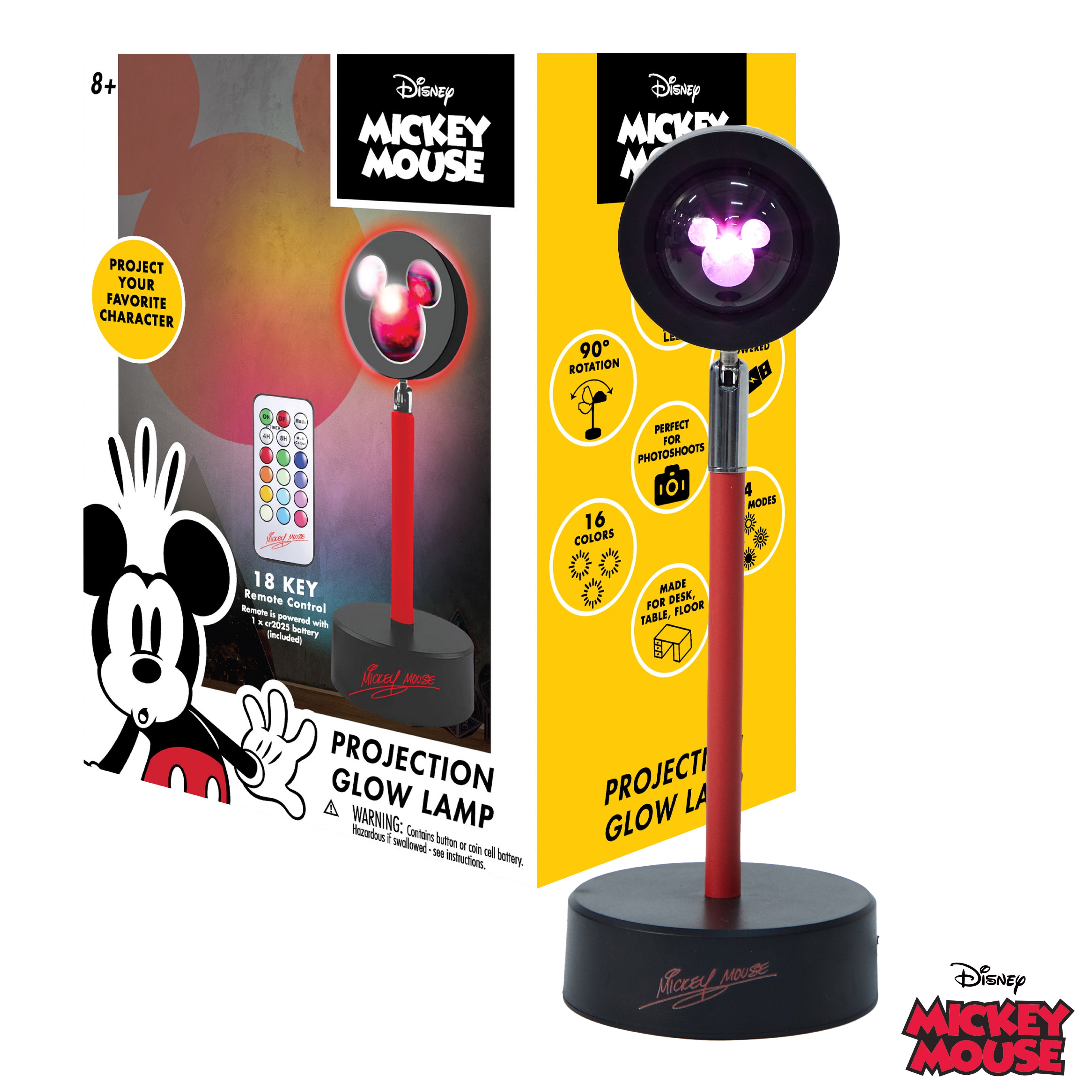 Mickey Mouse Sunset Projection Lamp - Walmart.com