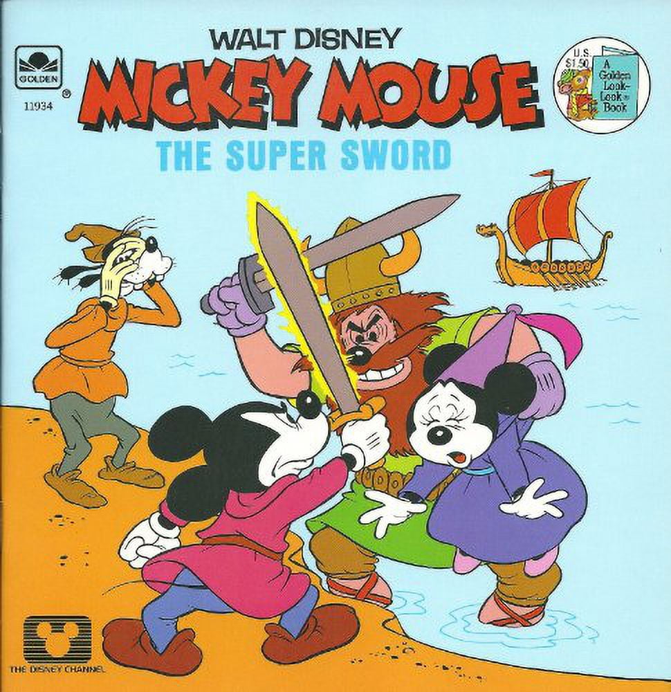 Pre-Owned Mickey Mouse & The Super Sword (Paperback) 0307119343 ...