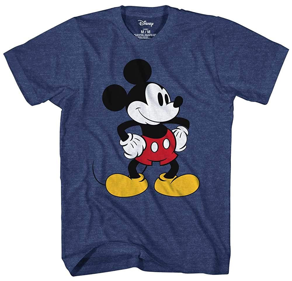 Mickey Mouse Tones Graphic Tee Classic Vintage Mens Adult T-shirt ...