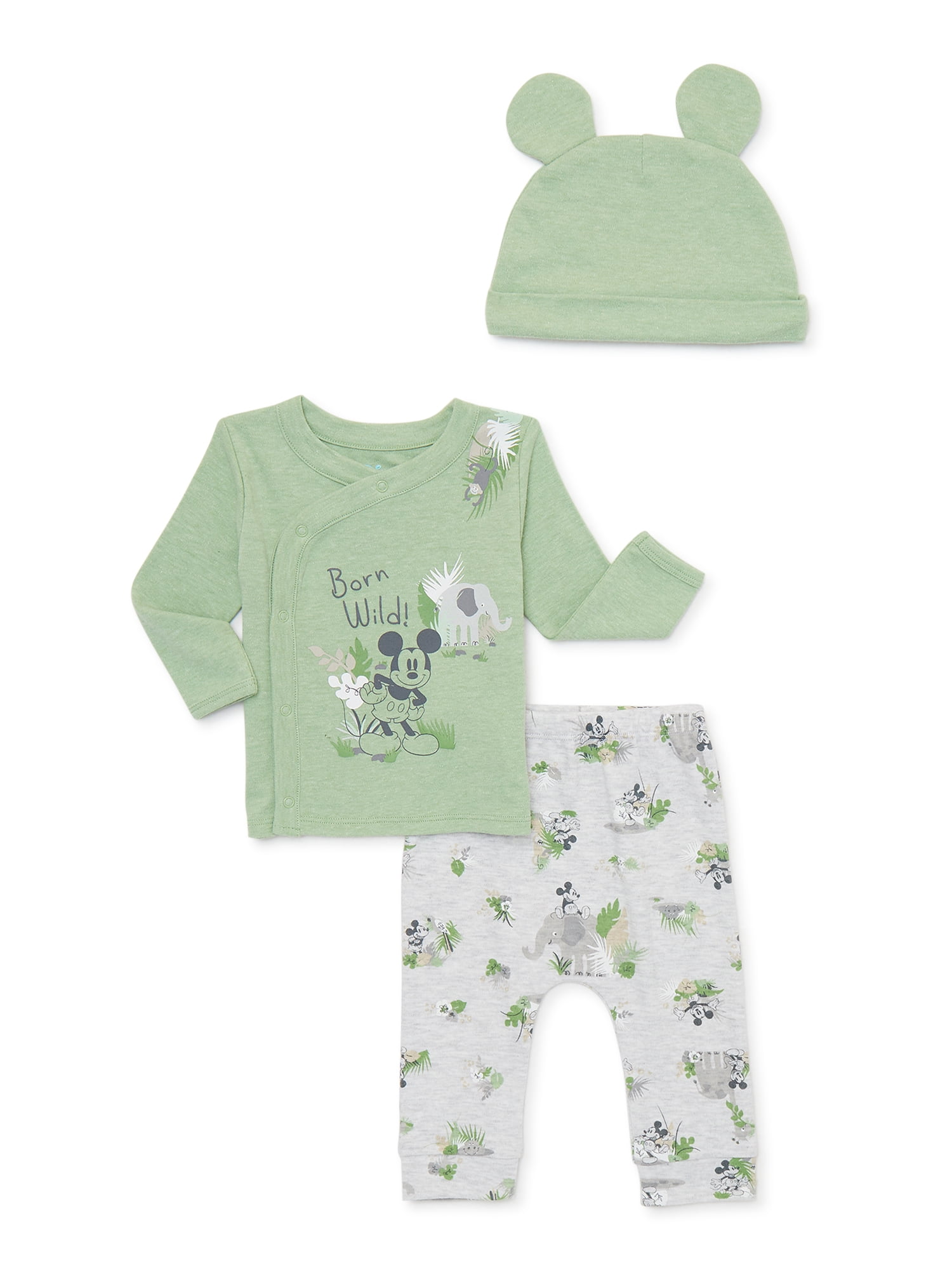 Mickey Mouse Unisex Infant Take Me Home Set, 3-Piece, Sizes 0-6M ...