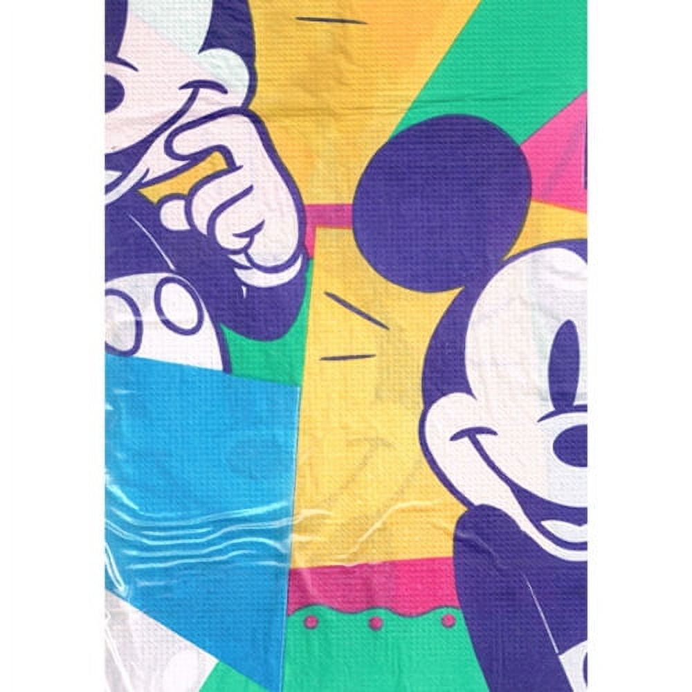 Mickey Mouse Vintage 'Hip Mickey' Plastic Backed Paper Table Cover (1ct ...